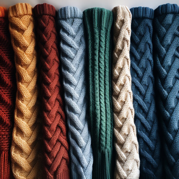 Traditional Gansey Patterns: The Fabric of a Nation - Stitched & Stitched